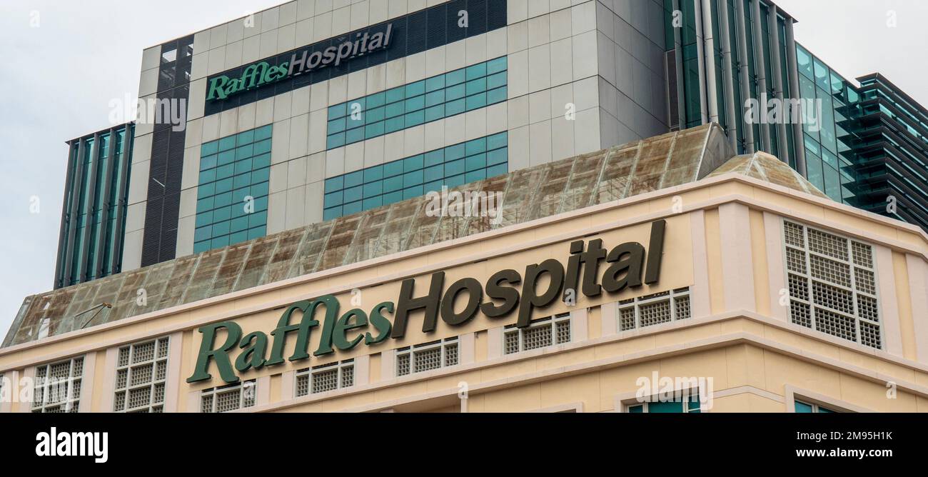 Raffles Hospital in Singapore Stock Photo - Alamy