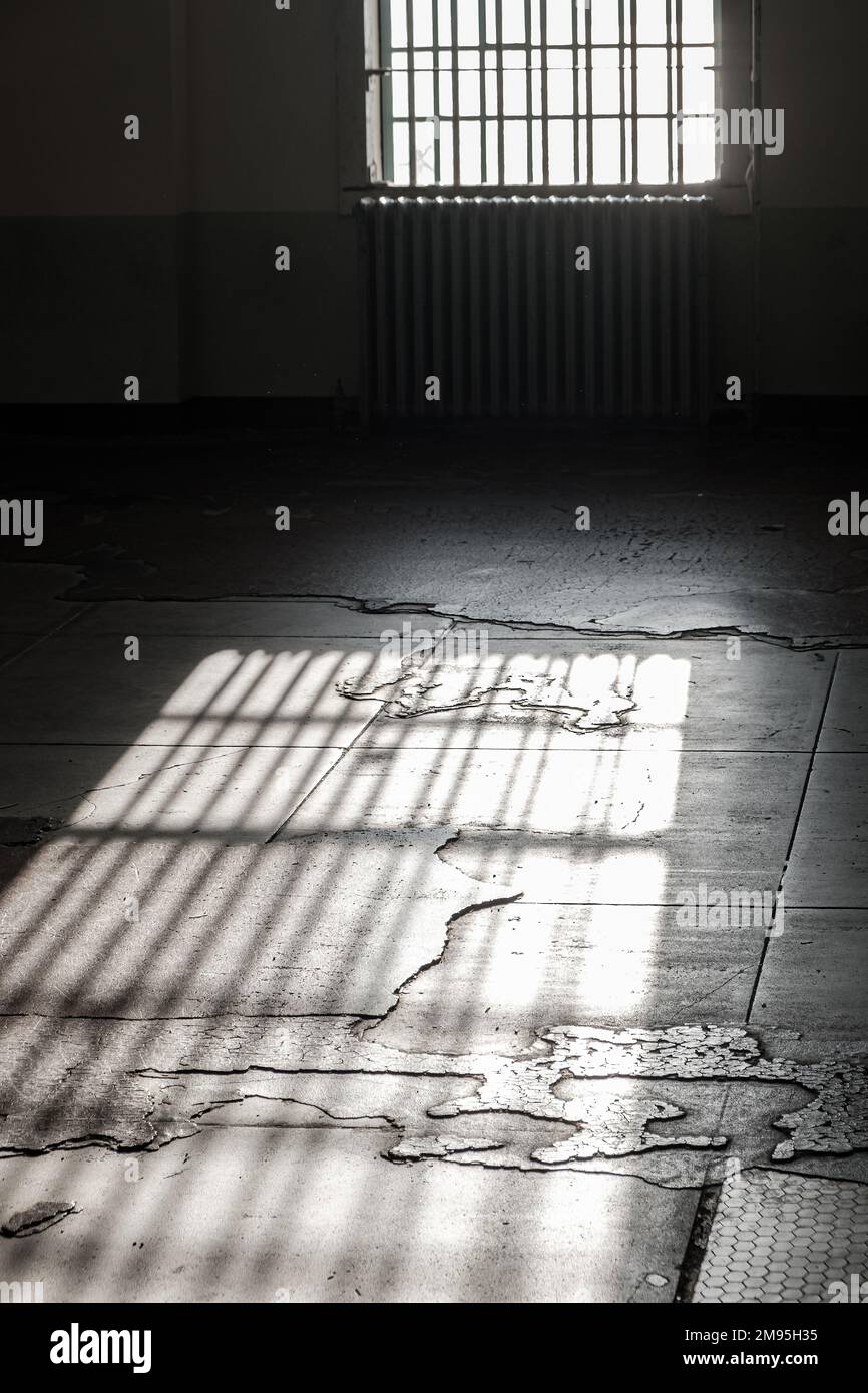 Alcatraz Island, San Francisco - CA - USA 2022-12-24: View of a common ...