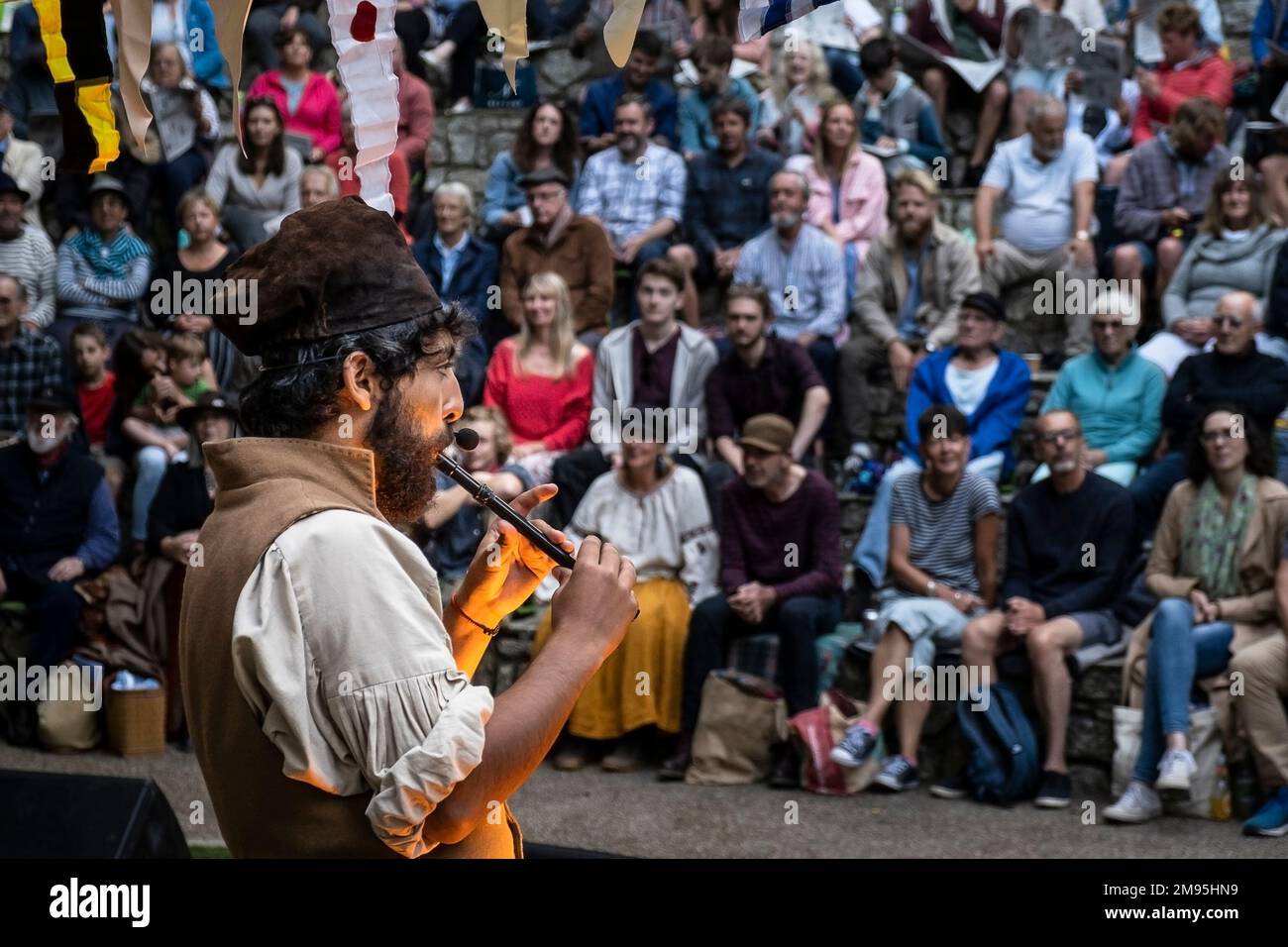 The Old Time Sailors performing at Trebah Garden Amphitheatre in ...