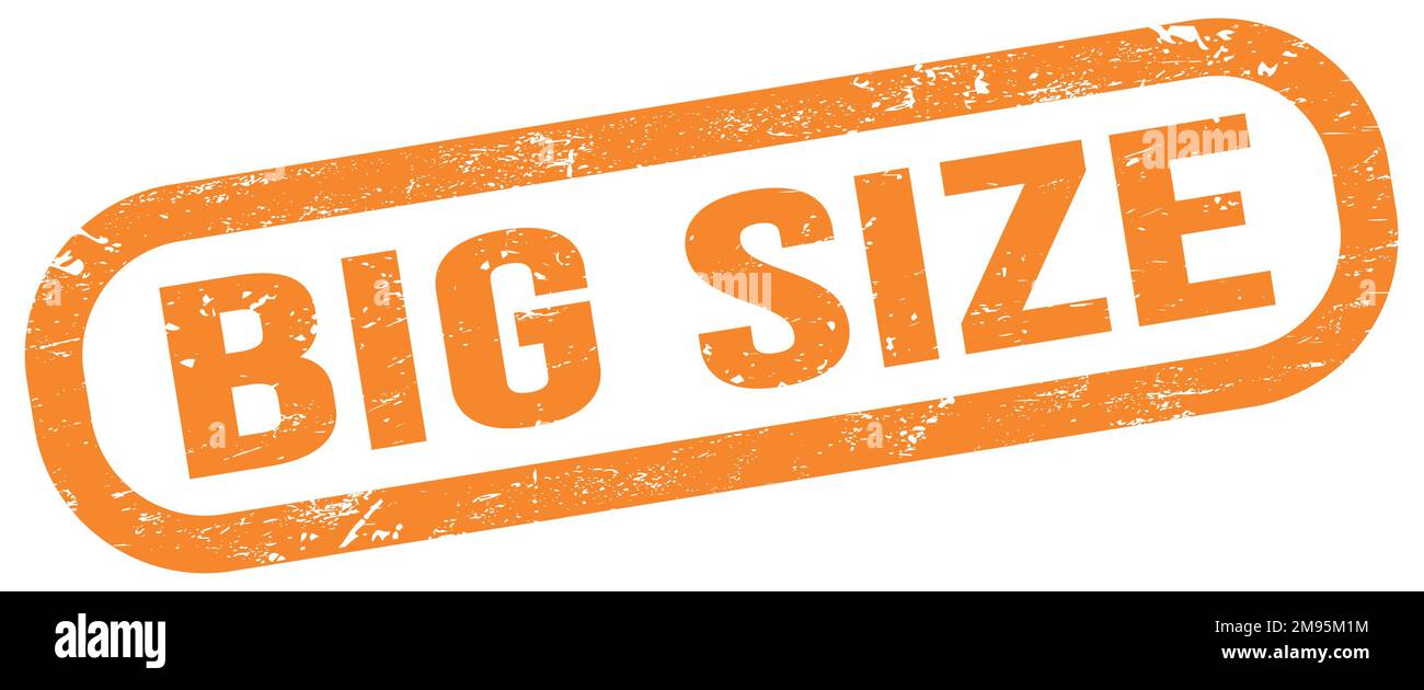 Big size word hi-res stock photography and images - Alamy