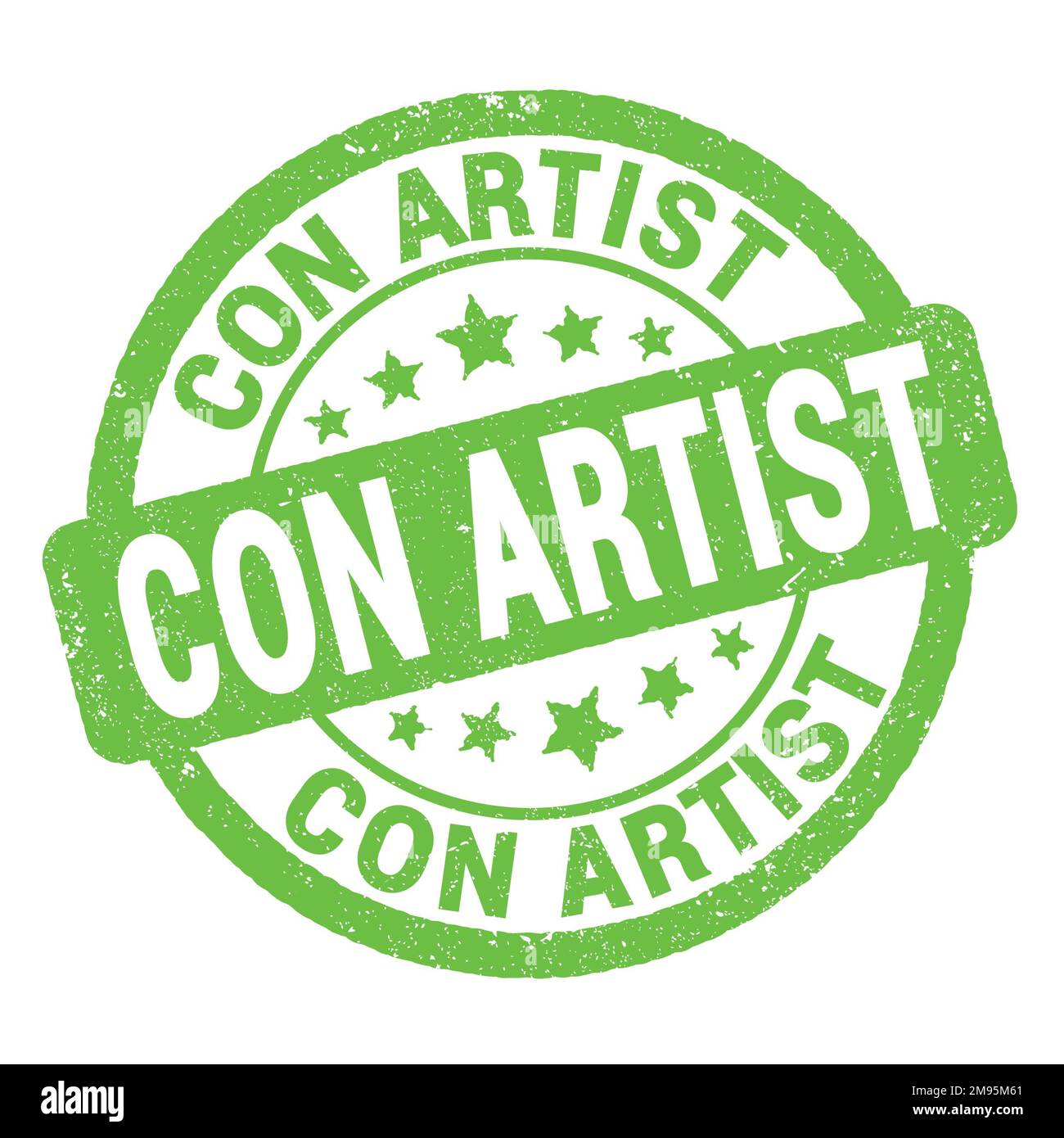 Con artist stamp hi-res stock photography and images - Alamy