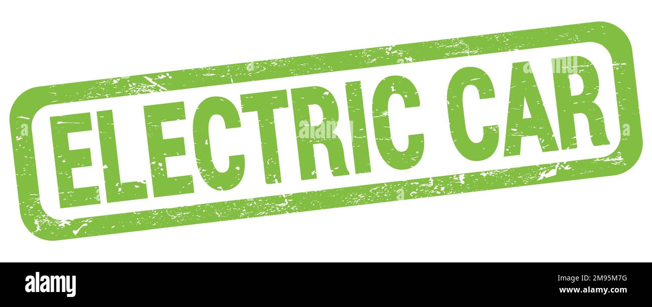 Electric car stamp hi-res stock photography and images - Alamy