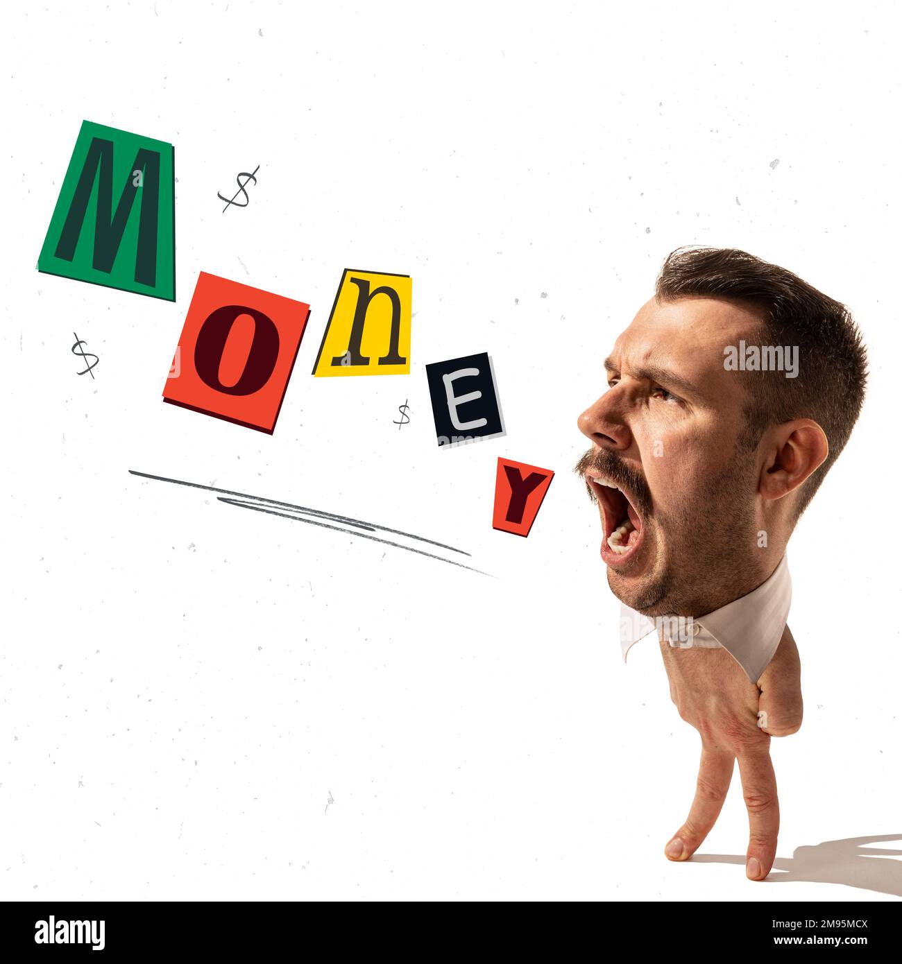 Big bubble head cartoon hi-res stock photography and images - Alamy