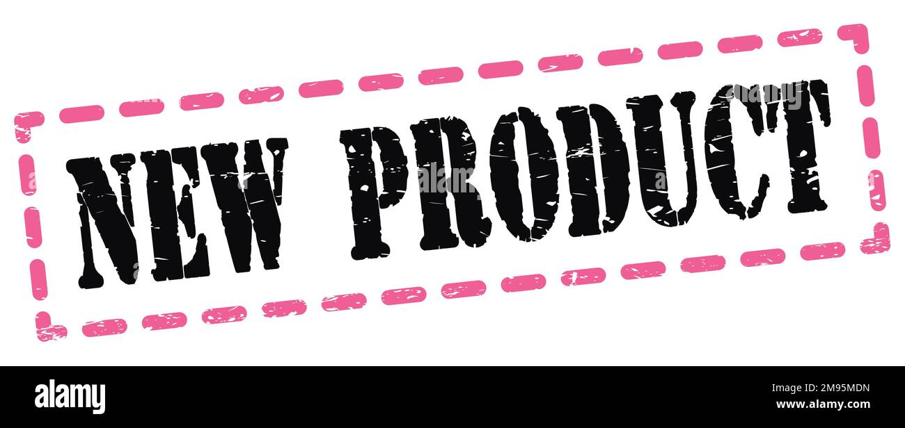 New product text written hi-res stock photography and images - Alamy