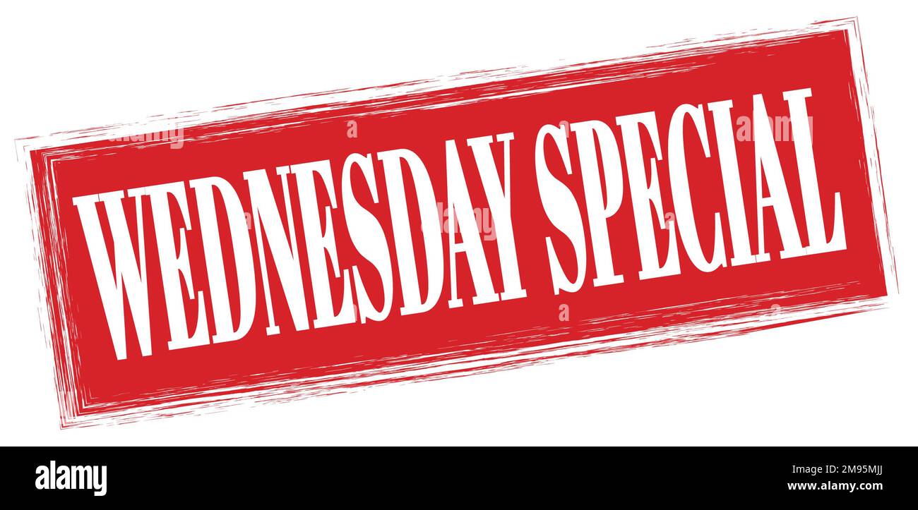 Wednesday special hi-res stock photography and images - Alamy