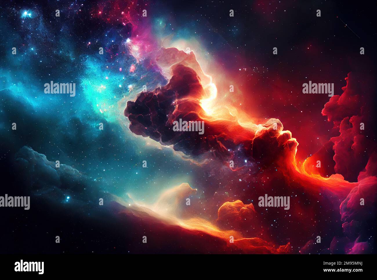 Abstract universe background Stock Photo - Alamy