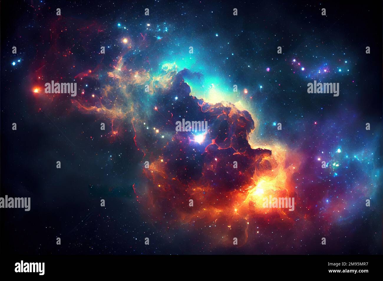 Abstract universe background Stock Photo - Alamy