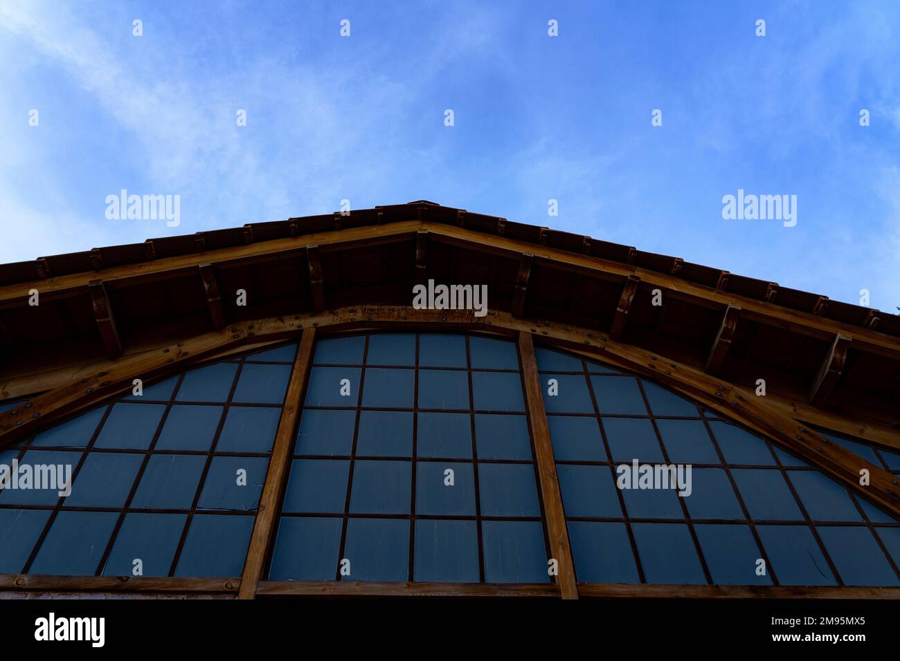 La Nau Gaudí de Mataró, Barcelona, Spain. former industrial building ...