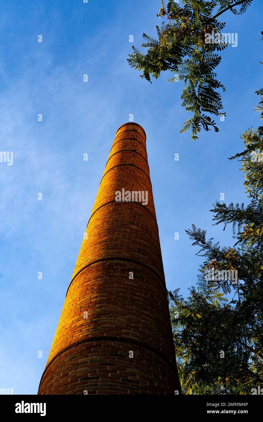 La Nau Gaudí de Mataró, Barcelona, Spain. former industrial building ...