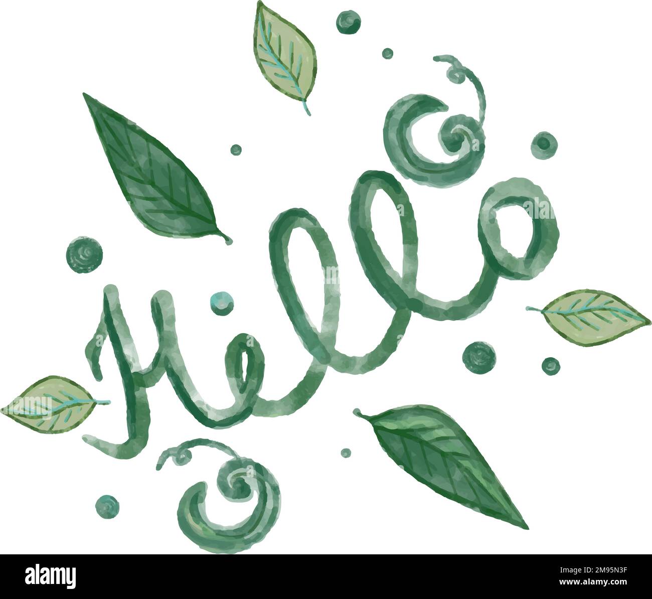 Plant illustration hi hi-res stock photography and images - Alamy