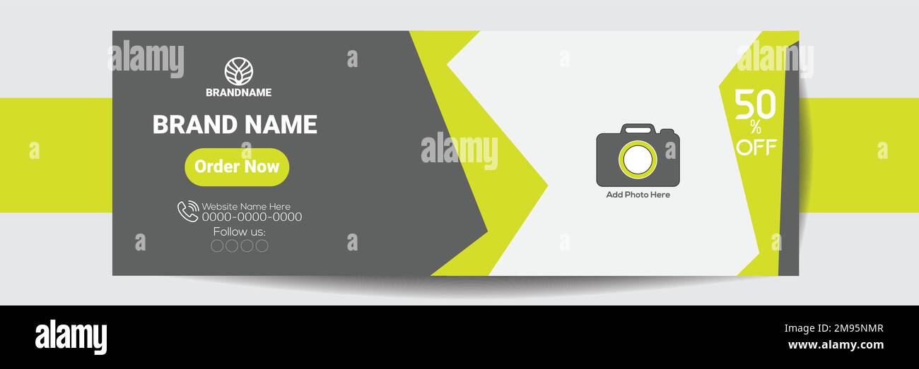 Creative minimalist social media post template. Simple banner sale ...