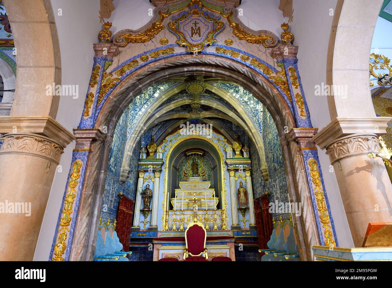 Main choir and Chapel, Baroque Altar piece, Our Lady of the Assumption ...