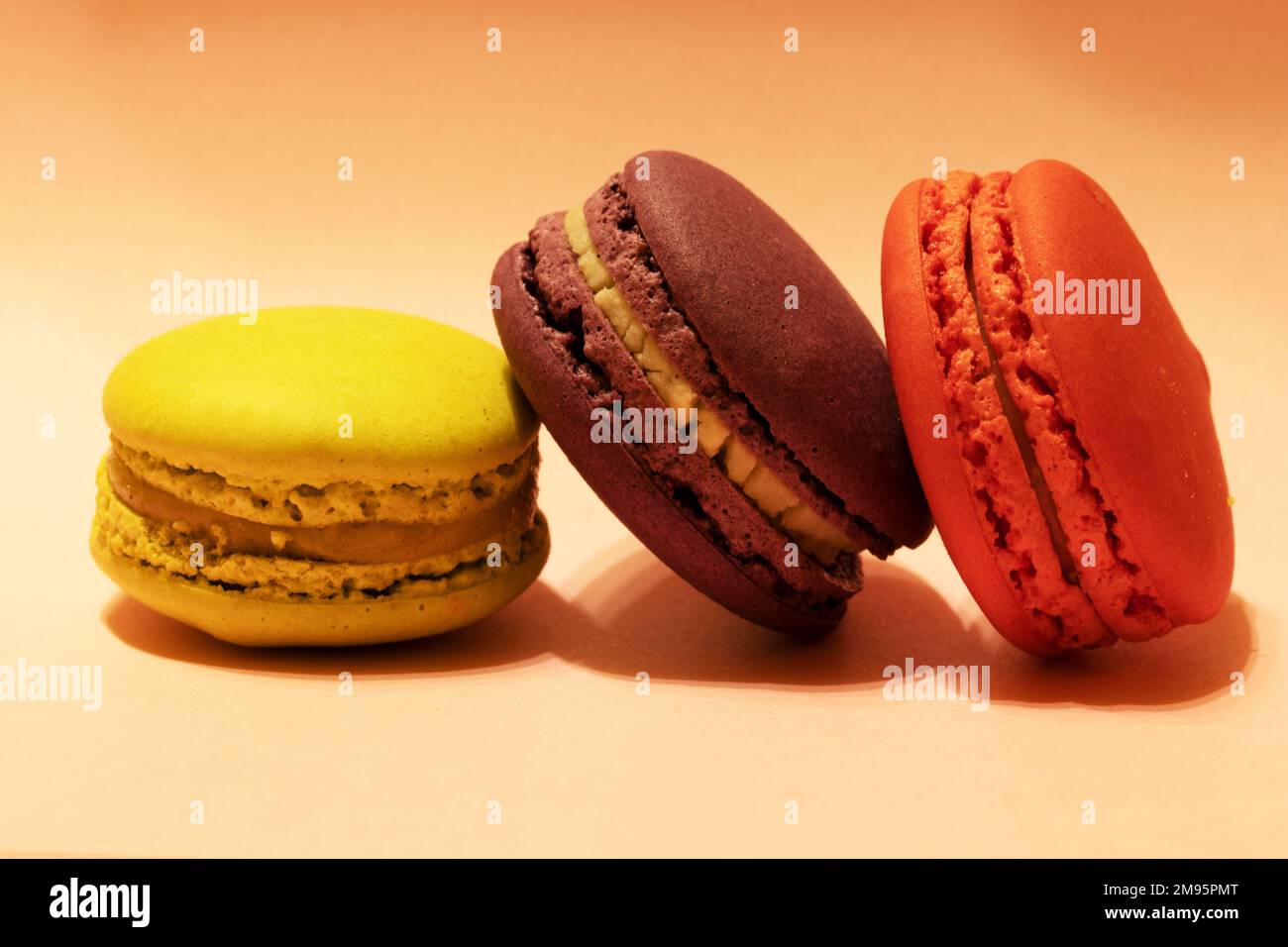 Macarons traditional sweets typical French Stock Photo - Alamy
