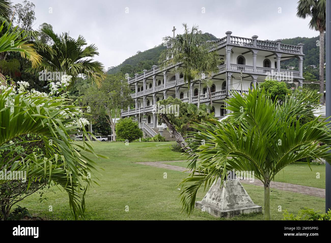 Victoria city seychelles temple hi-res stock photography and images - Alamy