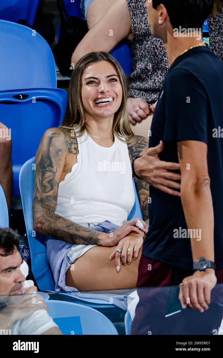 Melbourne, Australia, 17th Jan, 2023. Actor Sophia Thomalla, girlfriend ...