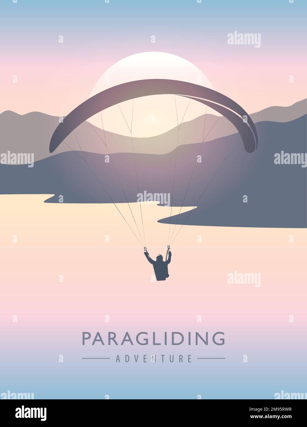 Paraglider Stock Vector Images - Alamy
