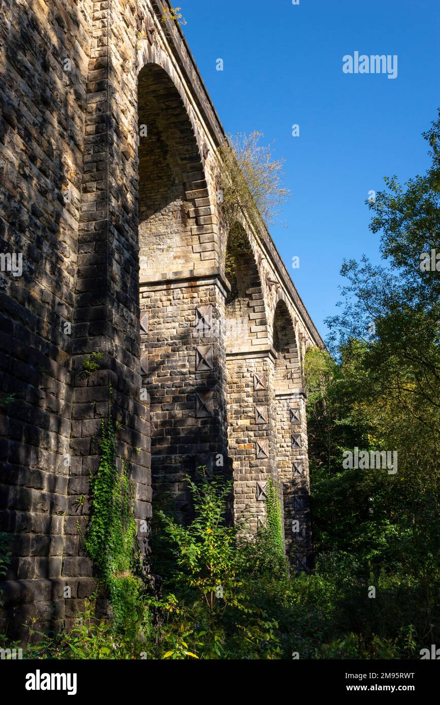 Arches of the railway bridge near Brownhill countryside centre ...