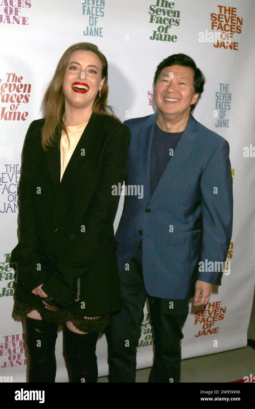 Glendale, CA. 13th Jan, 2023. Gillian Jacobs, Ken Jeong at arrivals for ...