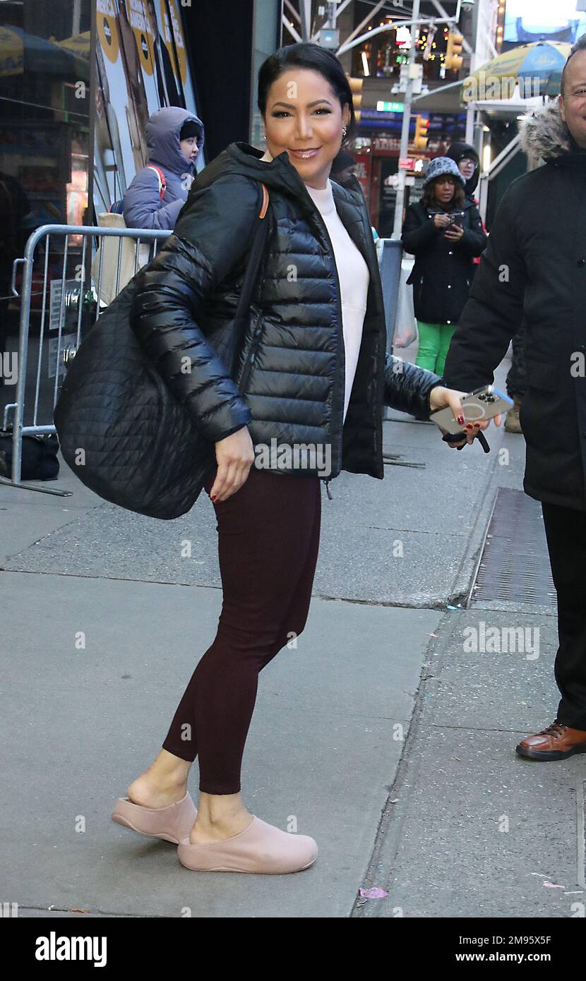 New York, NY, USA. 16th Jan, 2023. Stephanie Ramos seen at ABC Studios ...