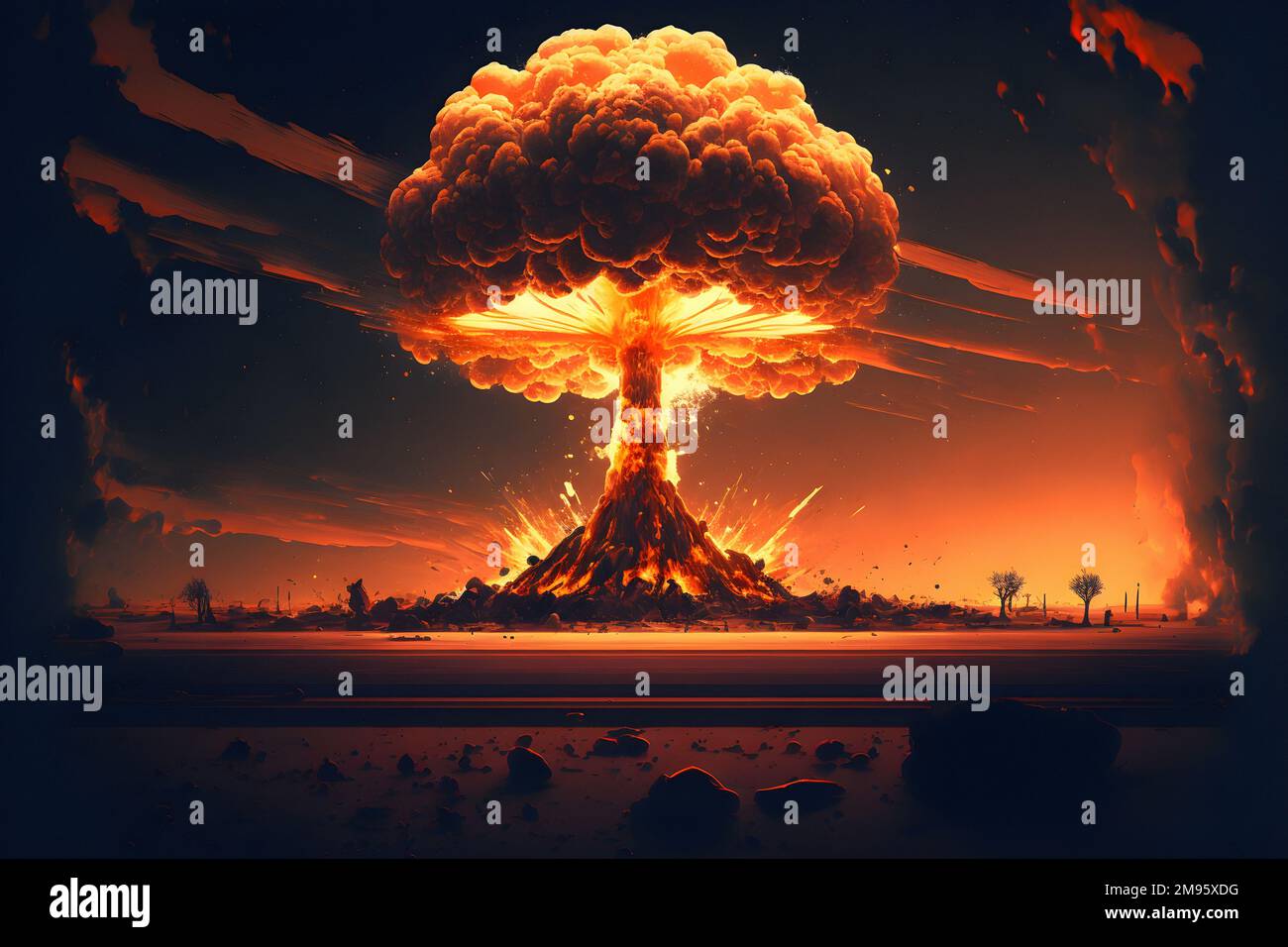 Man Made Disaster Nuclear Explosion