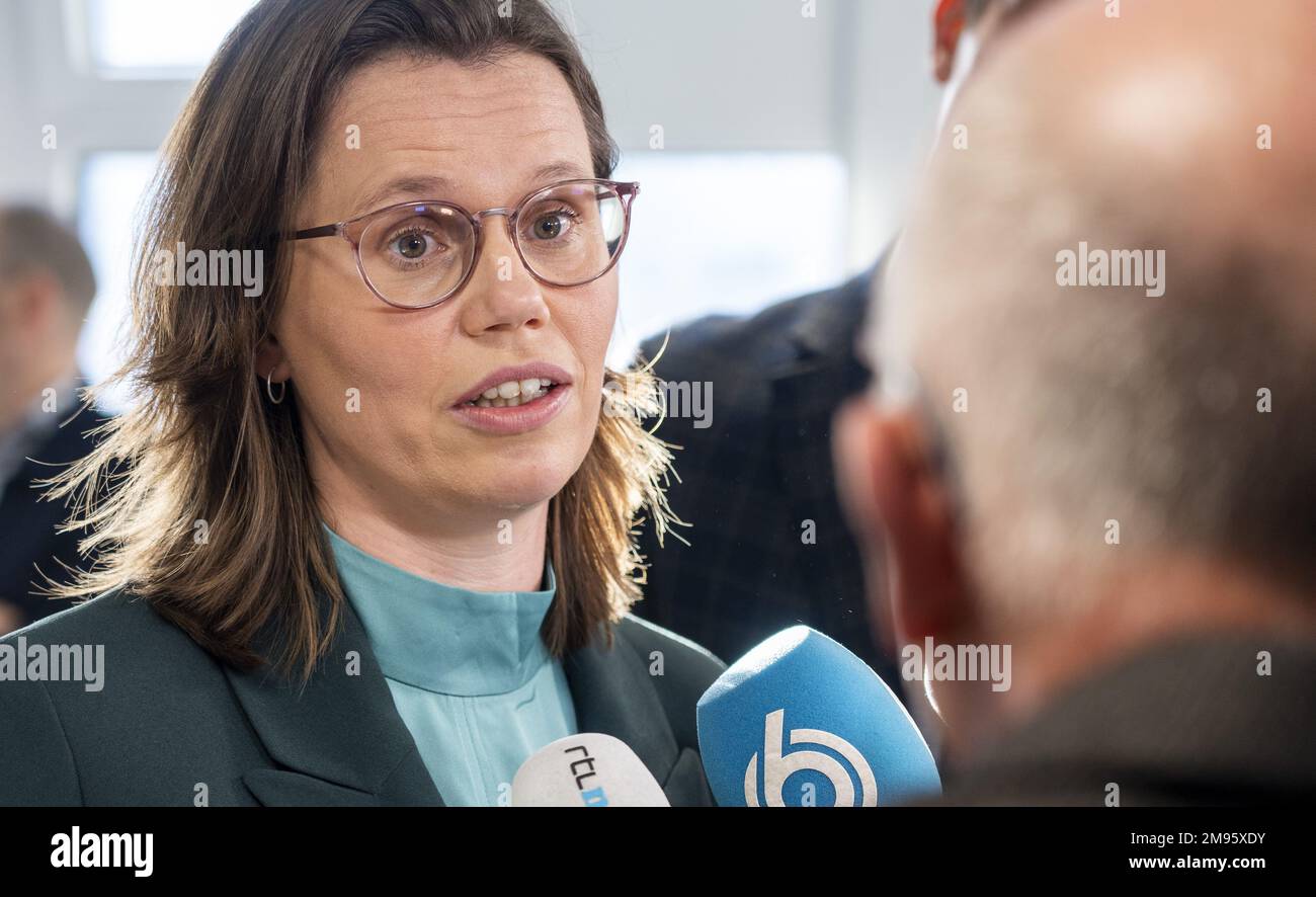 THE HAGUE - Mirjam Bikker during a party meeting of the ChristenUnie ...