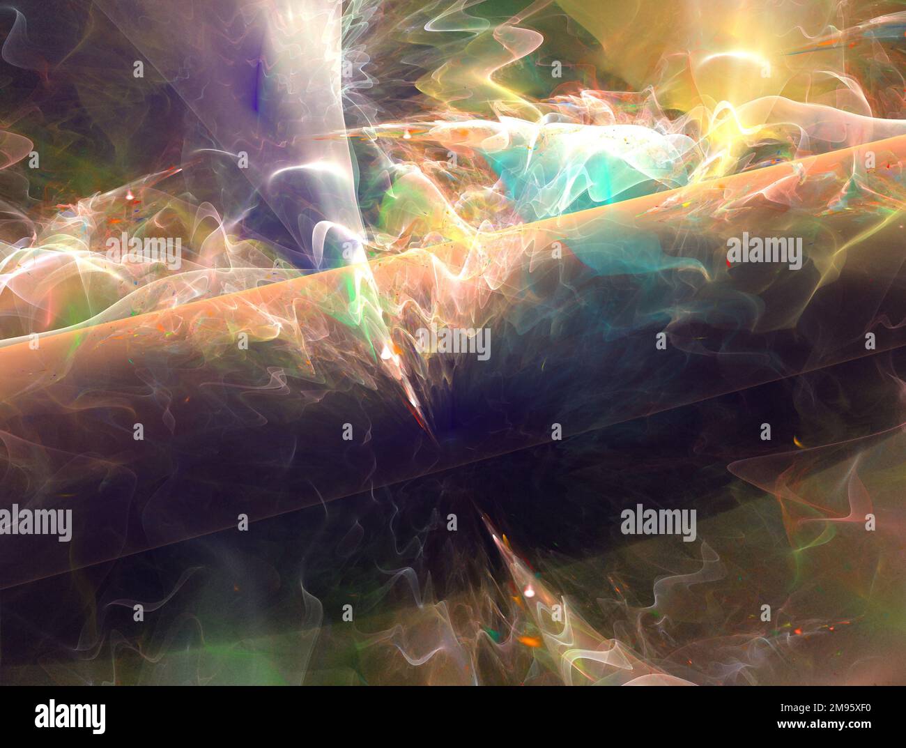 Imaginatory lush fractal texture image abstract background Stock Photo ...