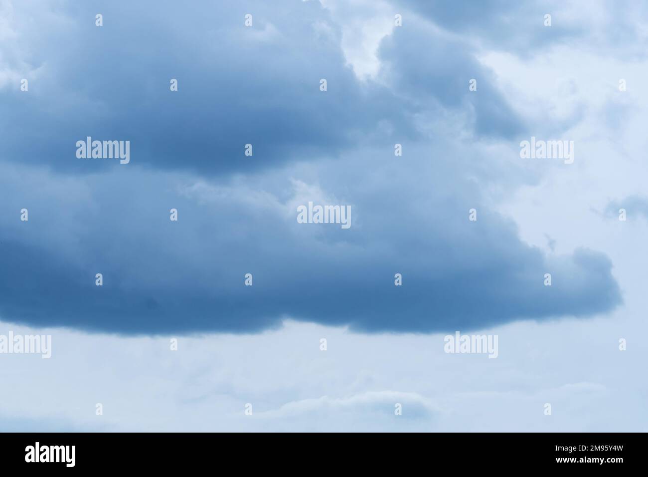 blue sky soft Cumulus clouds Stock Photo - Alamy