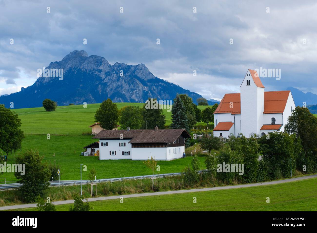 Forggensee and allgau alps hi-res stock photography and images - Alamy