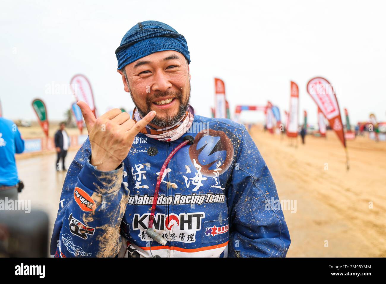 61 HONGYI Zhao (chn),Wu Pu Da Hai Dao Rally Team, Moto, portrait during ...