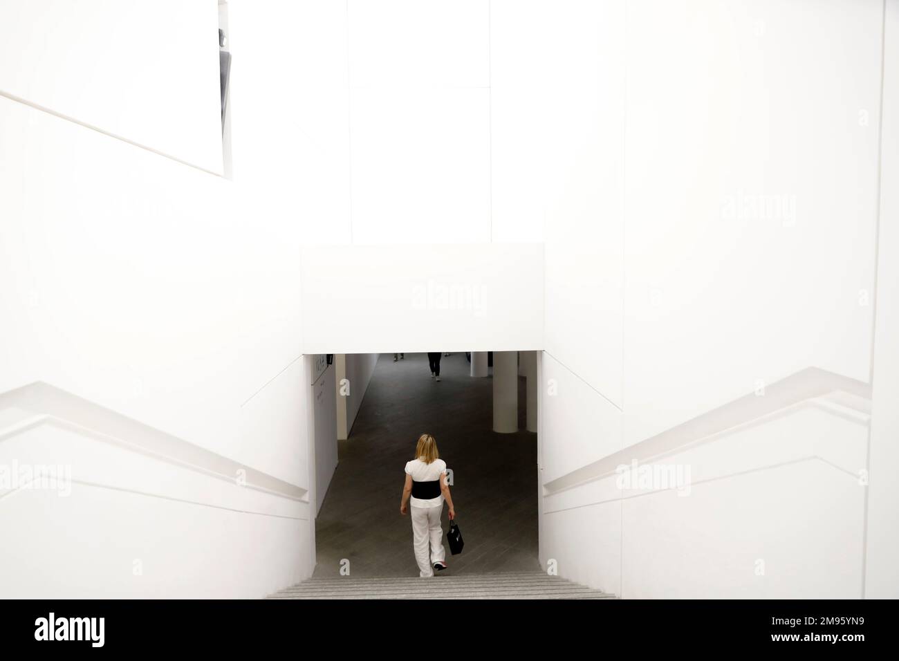 Louvre Abu Dhabi art and civilisation museum. Architecture. United Arab ...