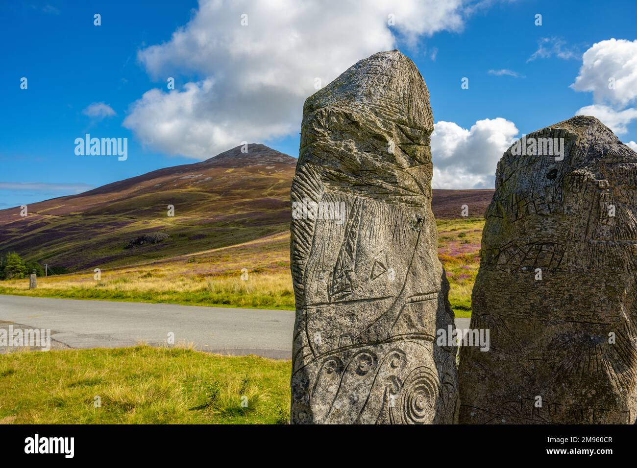 Wales standing stone hi-res stock photography and images - Alamy