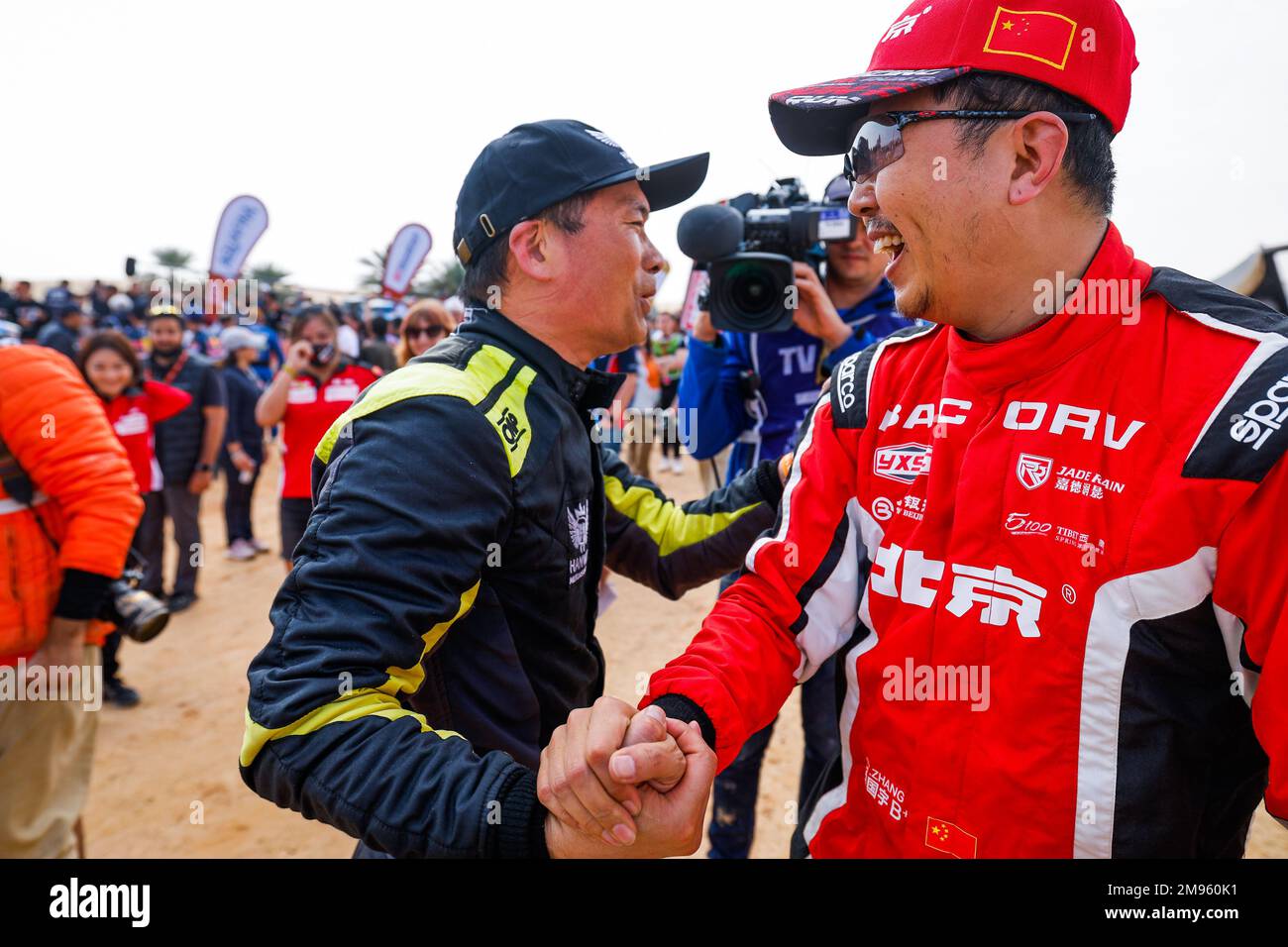 ZHANG Guoyu (chn), BAIC, BAIC ORV, Auto, FIA W2RC, portrait during the Stage 14 of the Dakar ...