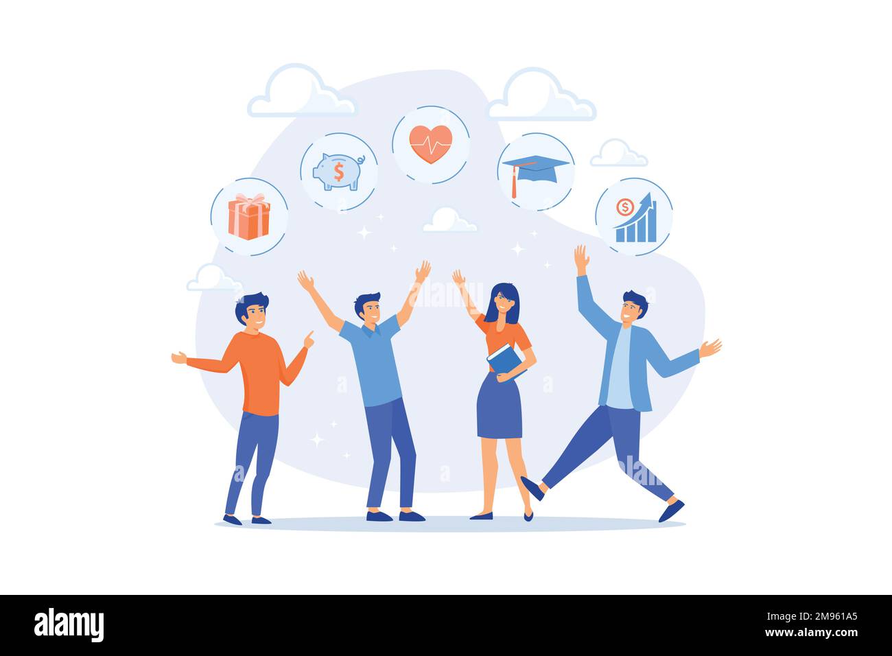 Retirement reward Stock Vector Images - Alamy