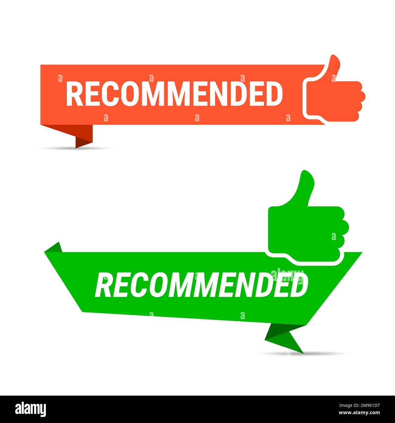 Recommended paper origami orange and green ribbon banners with thumbs ...