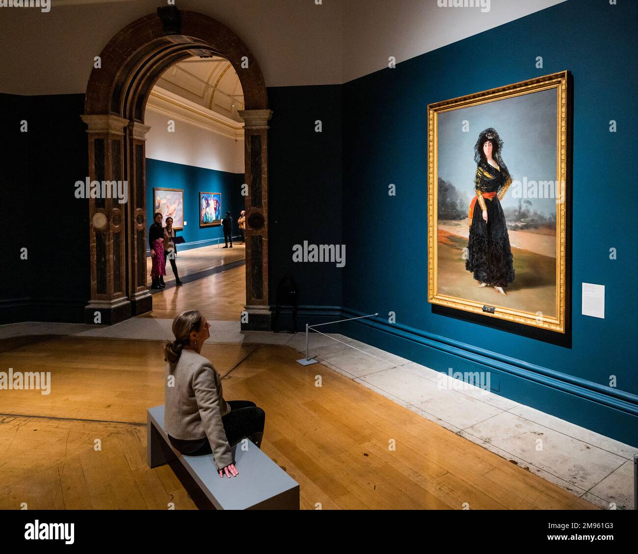 London, UK. 17 Jan 2023. Francisco de Goya's, The Duchess of Alba, 1797 ...