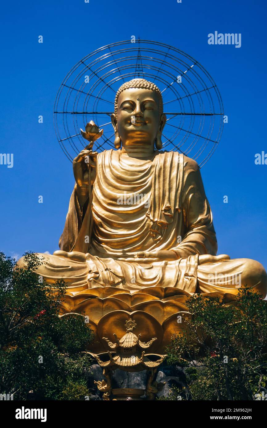 Sitting buddha statue in vietnam hi-res stock photography and images ...