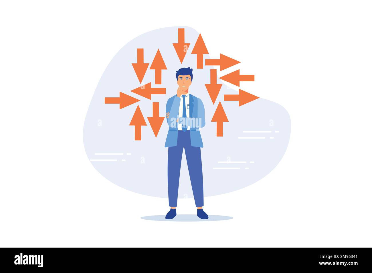 Decision Making Decide The Right Way Or Choosing Options Best Alternative Or Solution To
