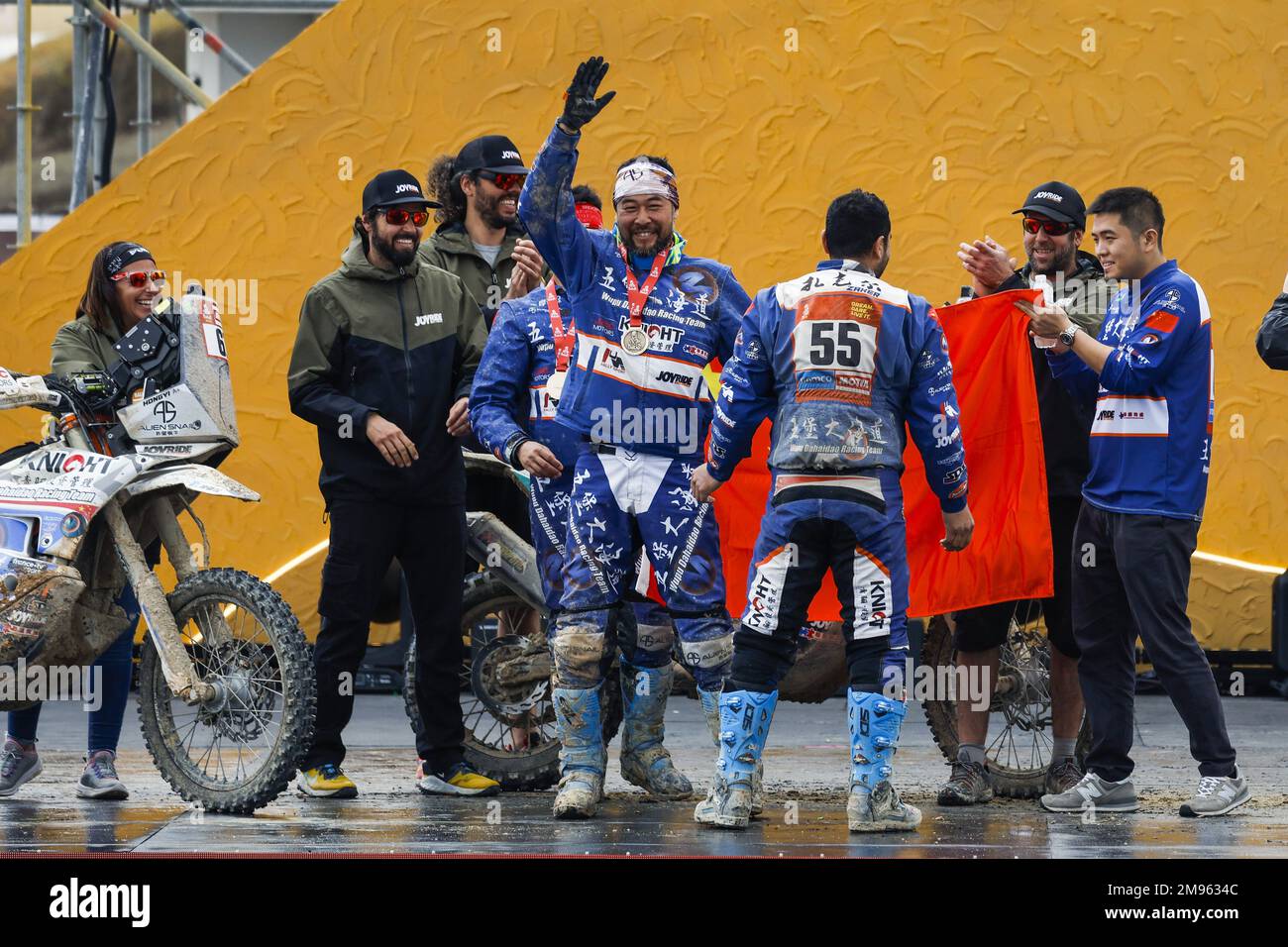 HONGYI Zhao (chn),Wu Pu Da Hai Dao Rally Team, Moto, ZAKER Yakp (chn ...