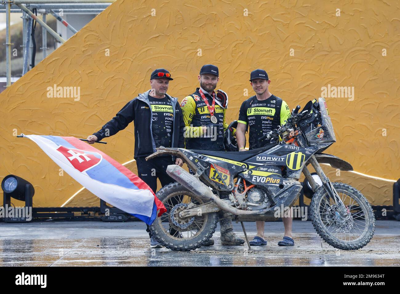 SVITKO Stefan (svk), Slovnaft Rally Team, KTM, Moto, portrait during ...