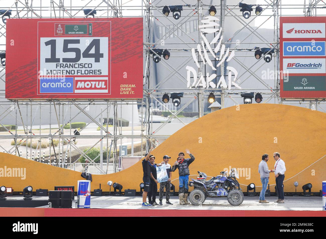 MORENO FLORES Francisco (arg), Dragon, Yamaha, Quad, portrait during ...