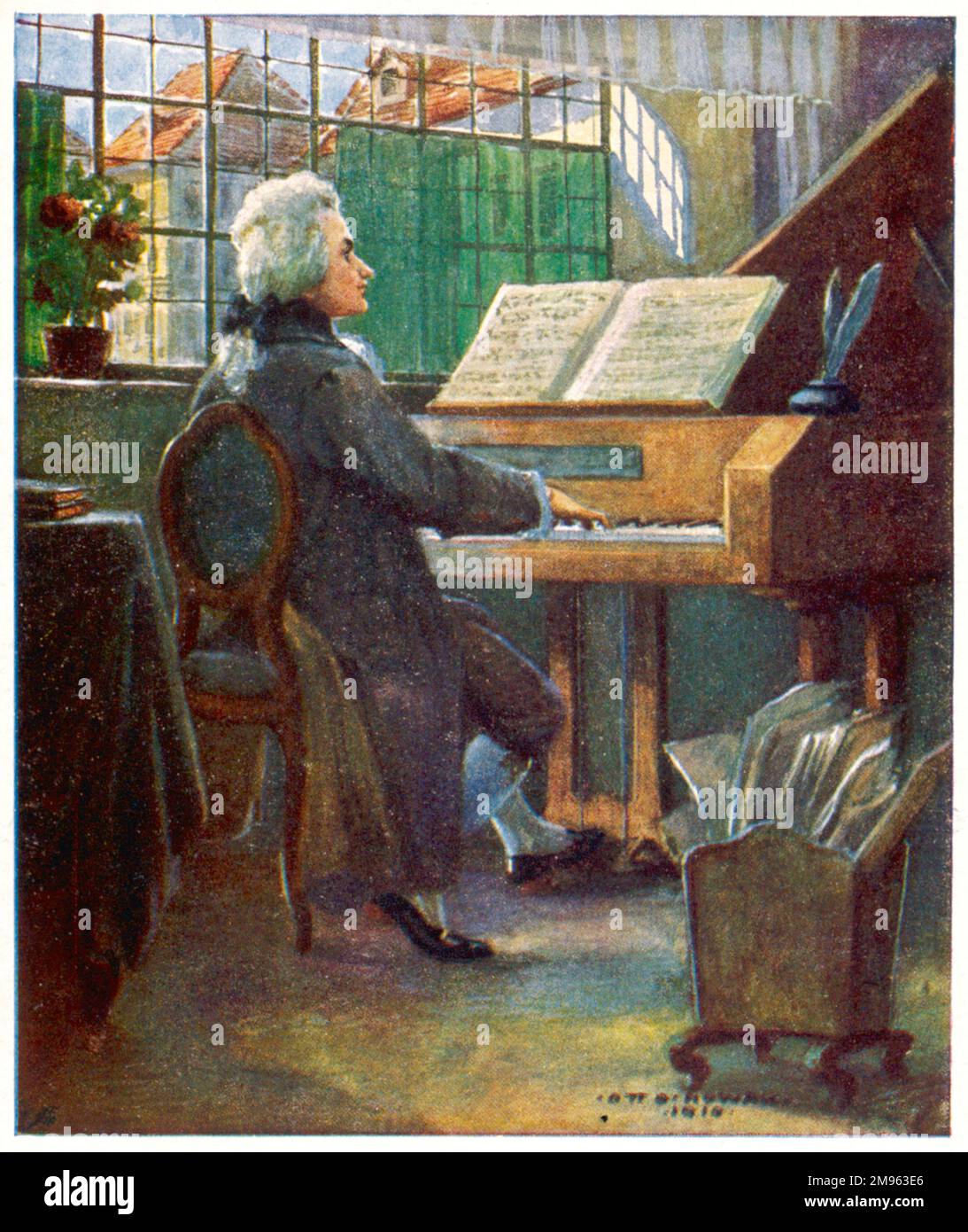 Wolfgang amadeus mozart music hi-res stock photography and images - Alamy