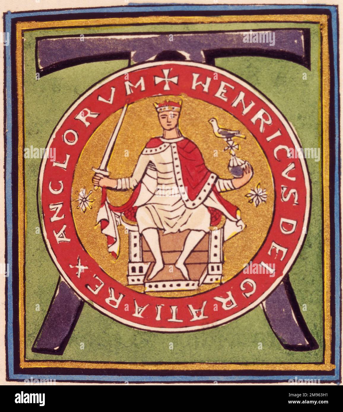 KING HENRY I (1068 - 1135) King of England (1100-35 Stock Photo - Alamy