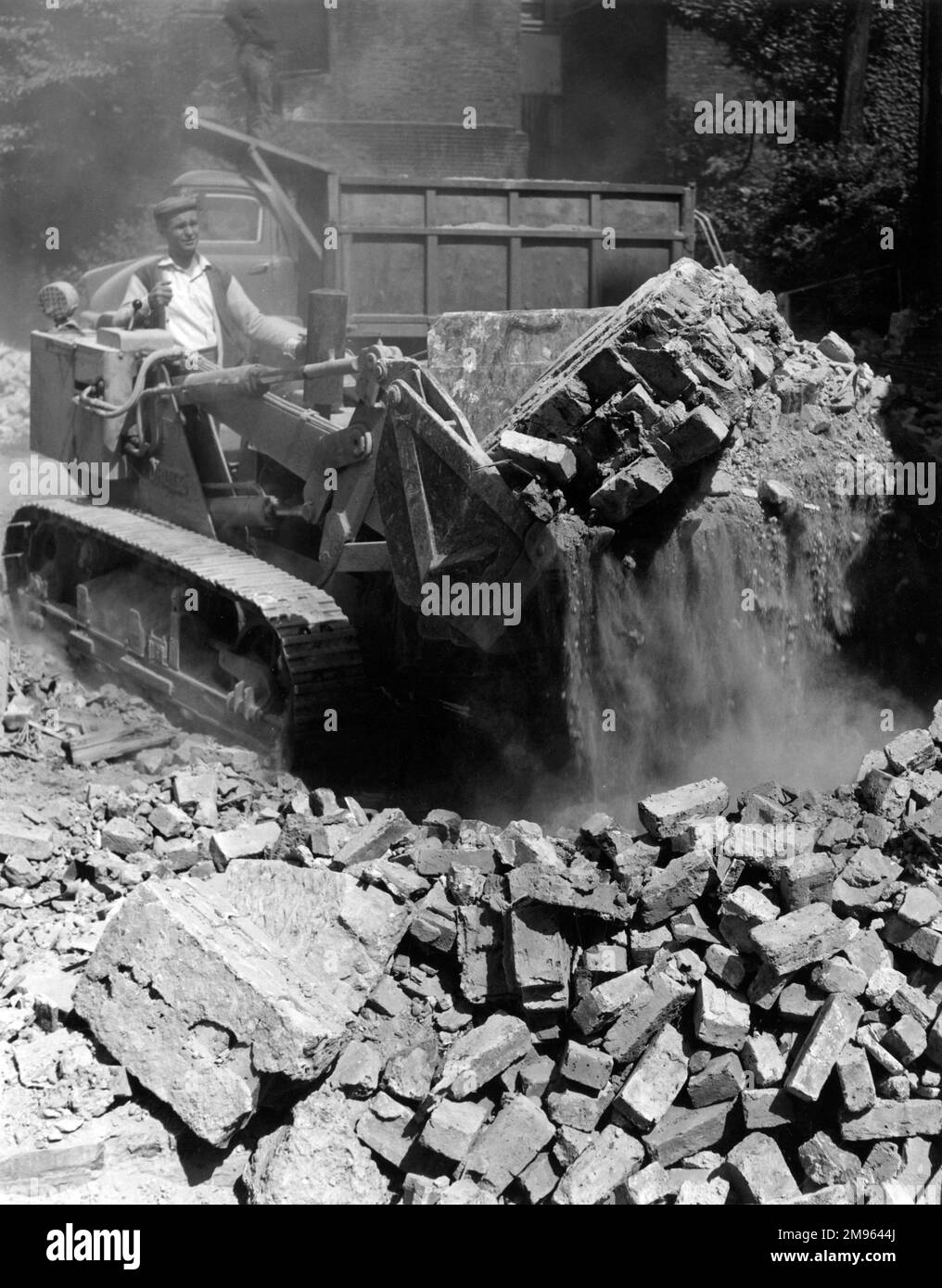 1960s brick building hi-res stock photography and images - Alamy