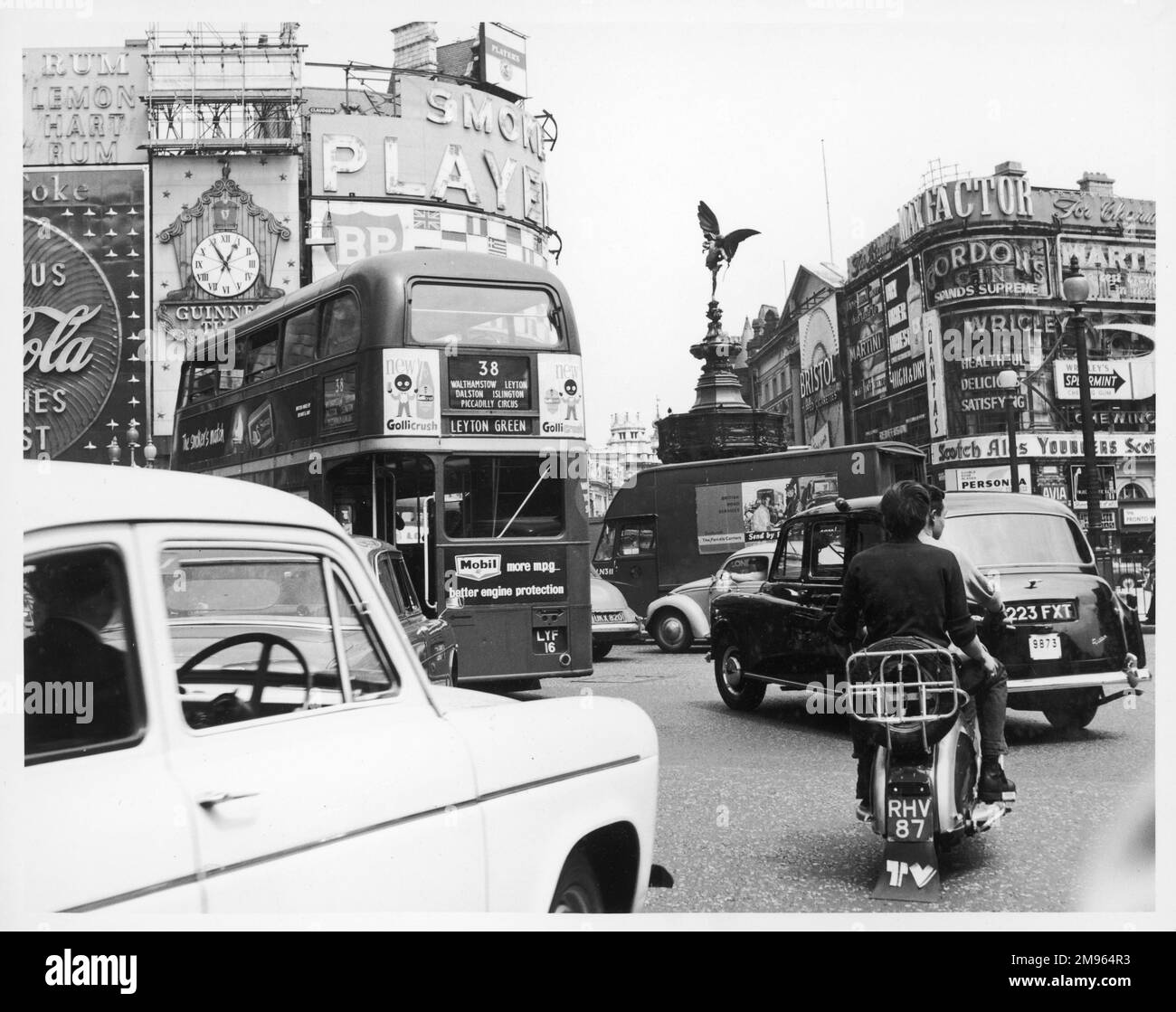 View from car Black and White Stock Photos & Images - Alamy