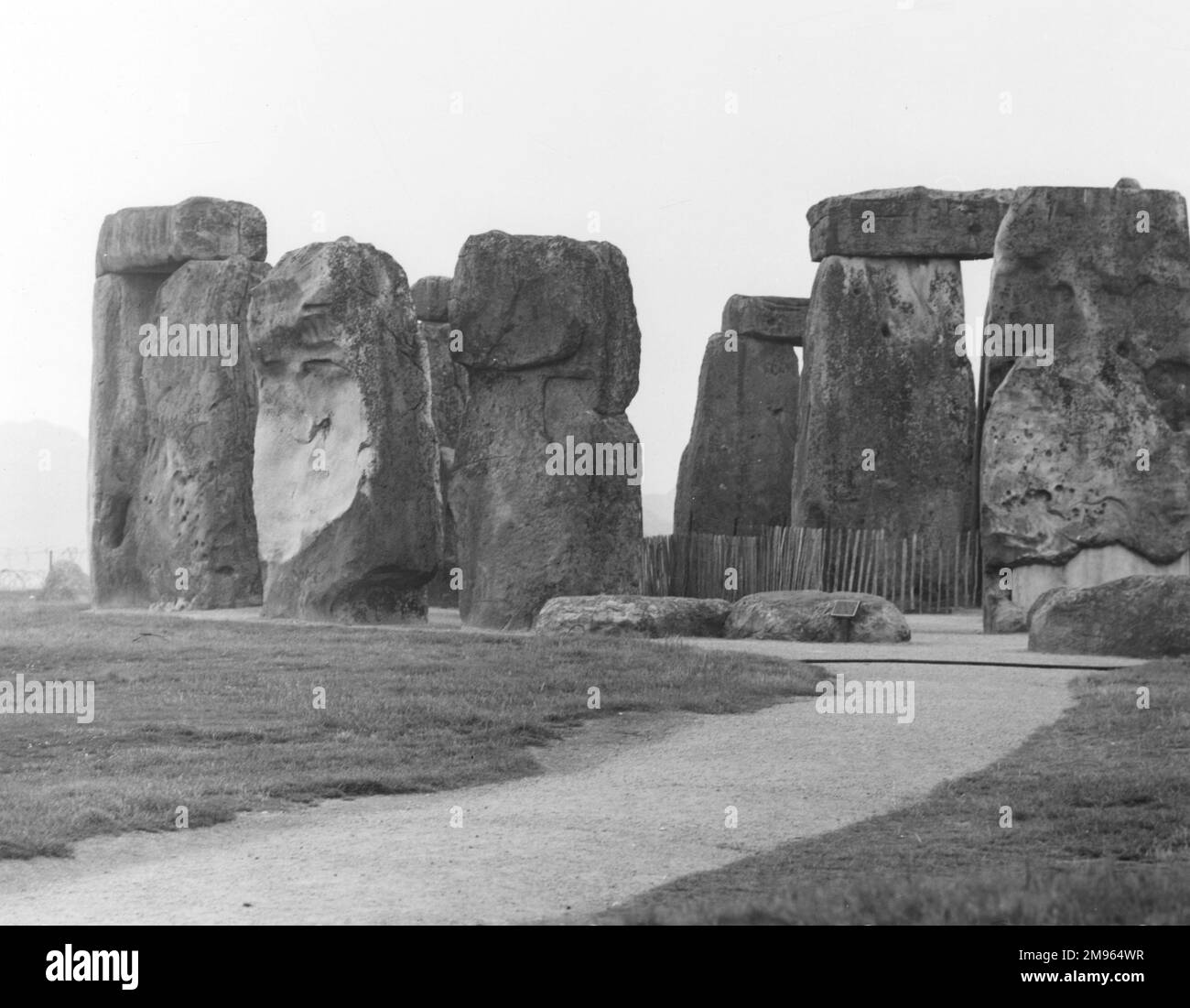 Stonehenge, the famous ancient standing stones on Salisbury Plain Stock ...