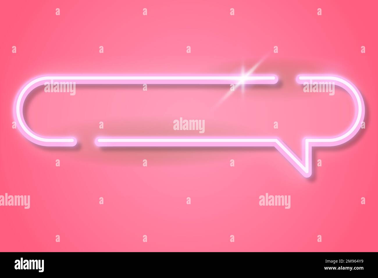 Pink speech balloon wallpaper vector Stock Vector Image & Art - Alamy