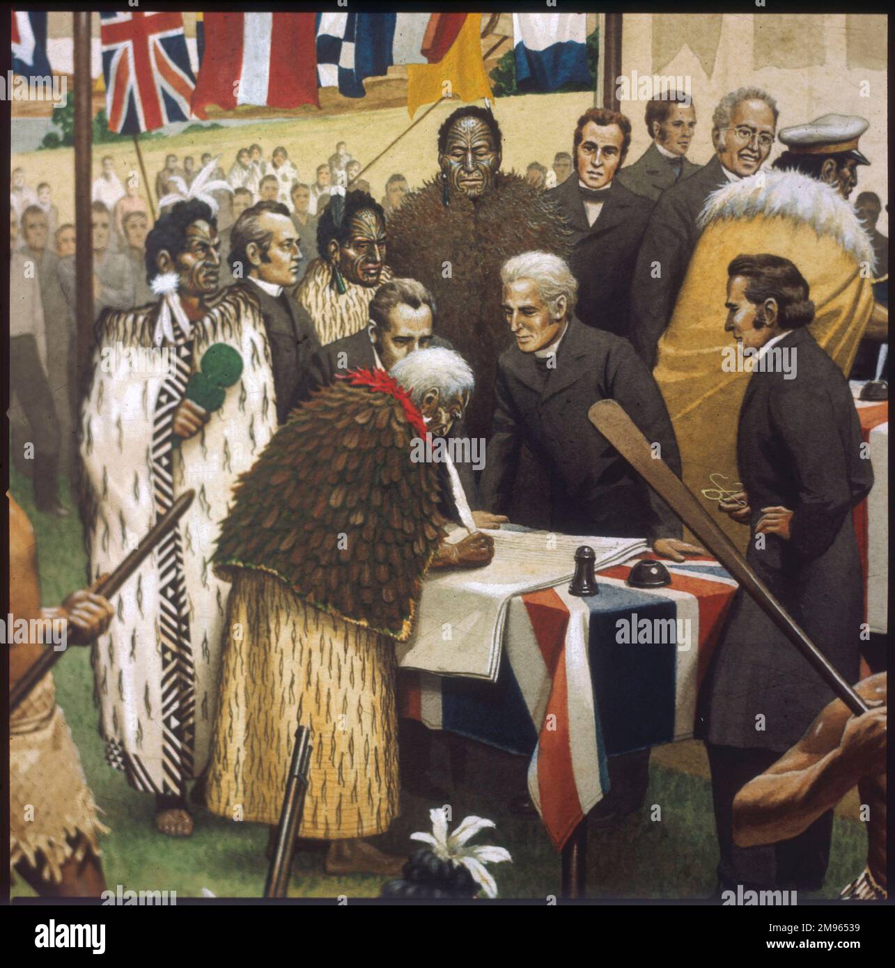 Treaty of waitangi hi-res stock photography and images - Alamy