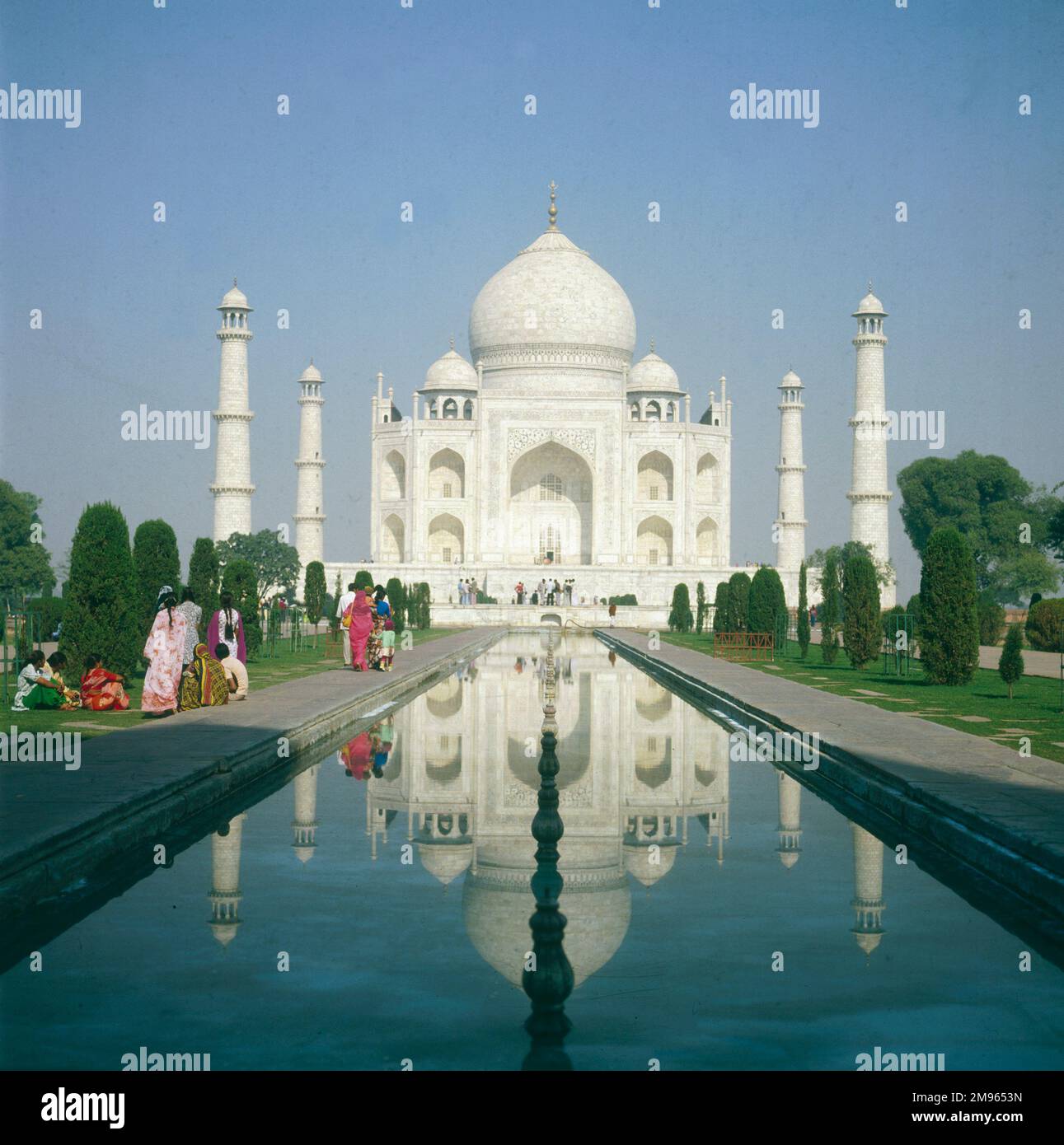 View of the Taj Mahal Stock Photo - Alamy