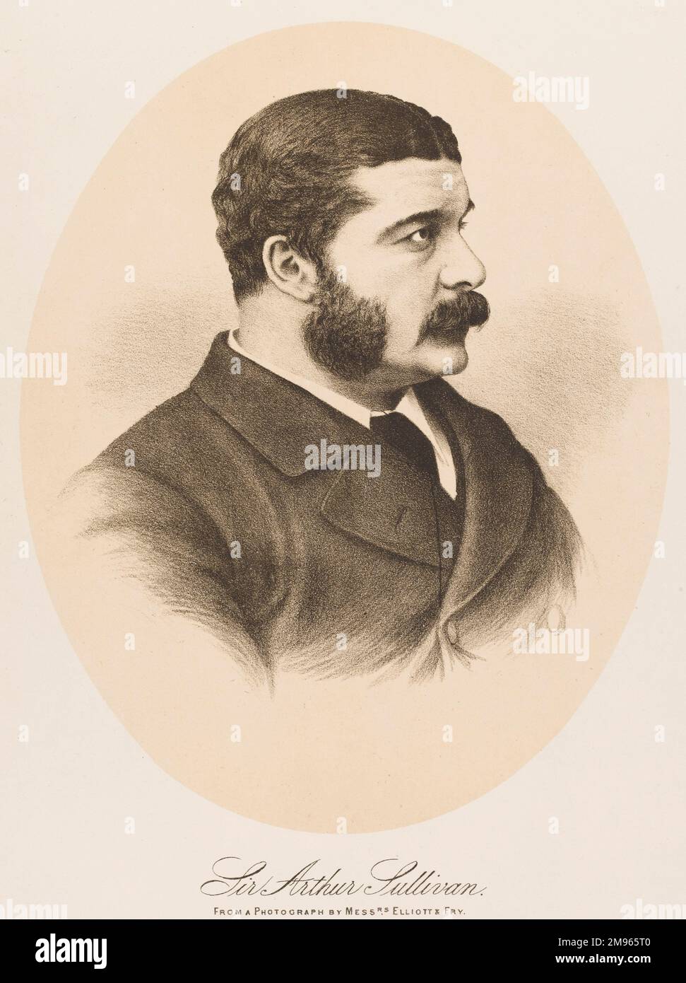 SIR ARTHUR SEYMOUR SULLIVAN English composer, organist and choirmaster ...