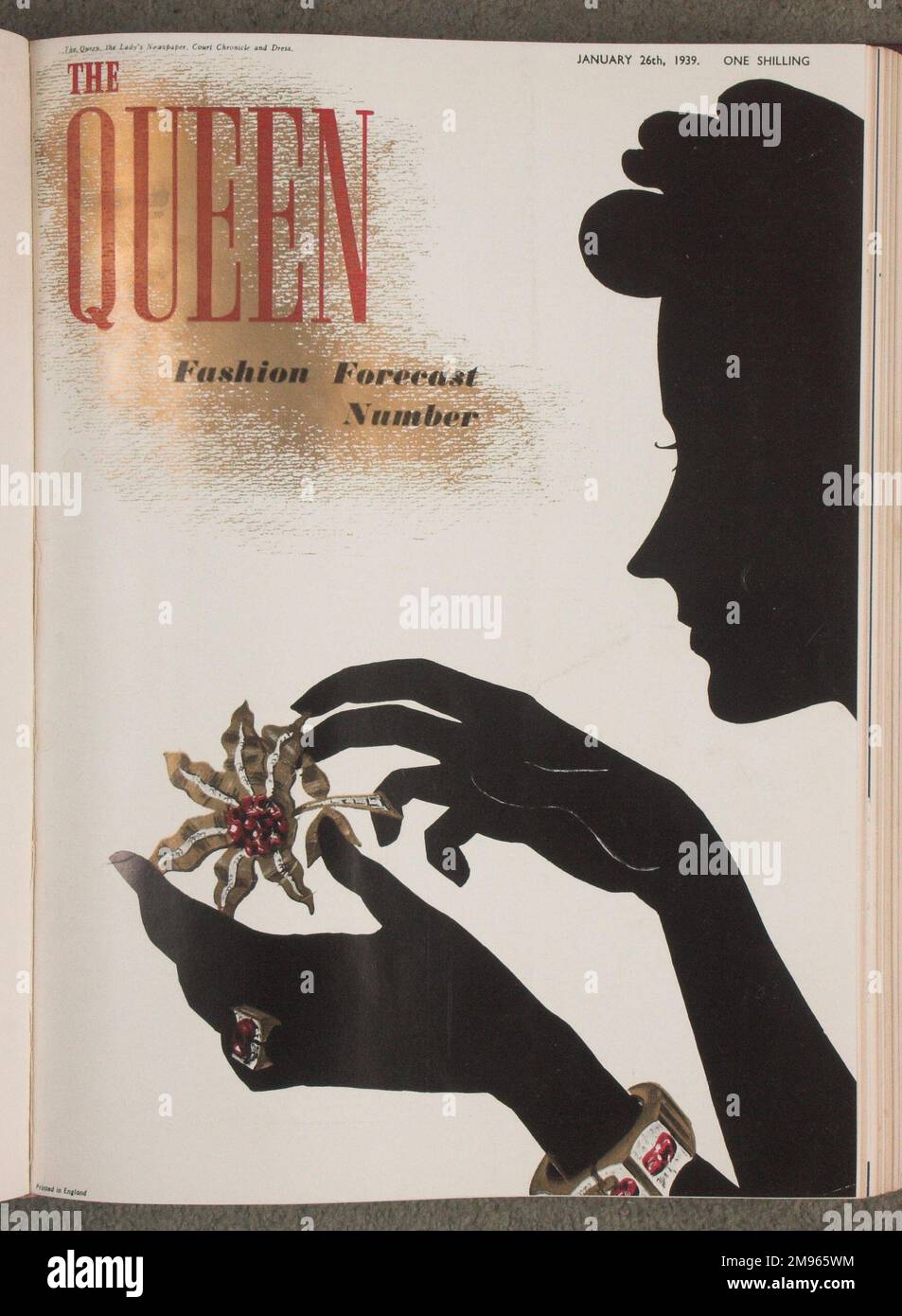 Front cover illustration for the Fashion Forecast number of The Queen ...